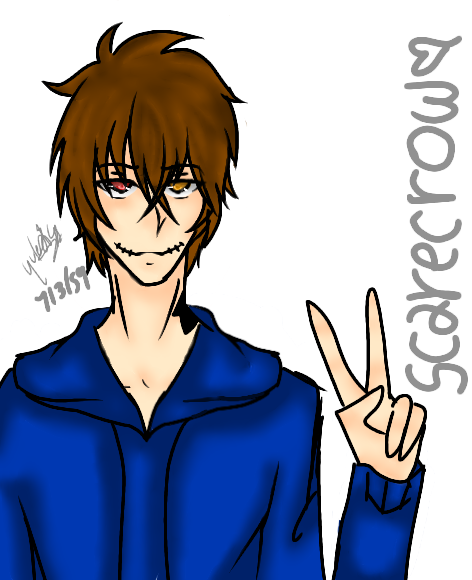 [SpeedPaint] Scarecrow(My OC) - ibisPaint