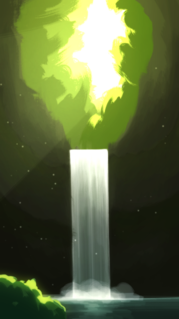 waterfall - ibisPaint