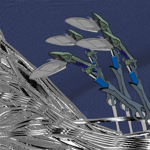 Mechanical Fingers - ibisPaint