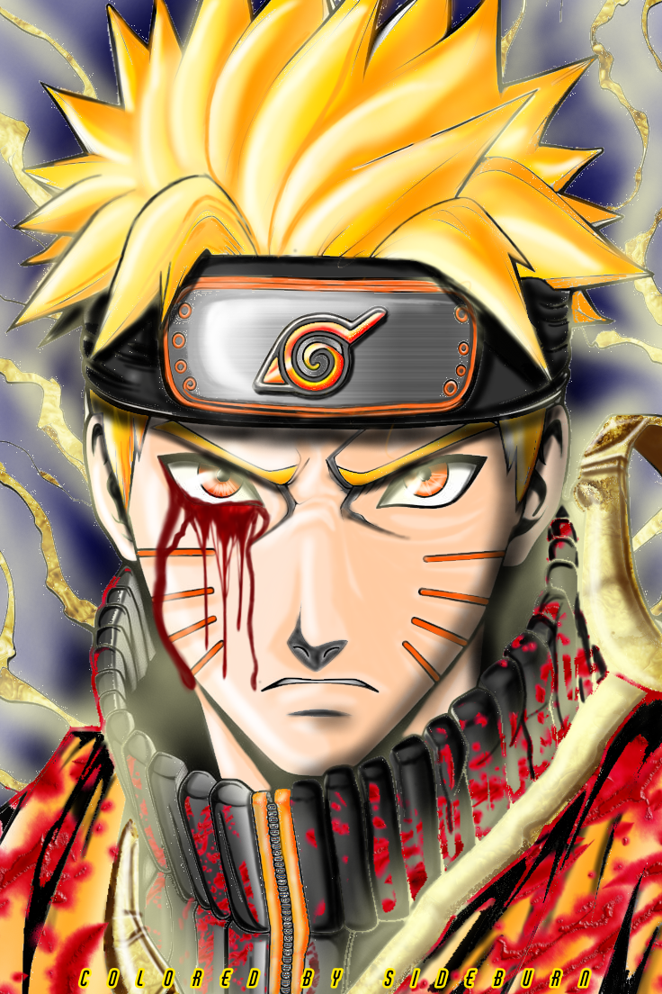 Naruto full of blood - ibisPaint