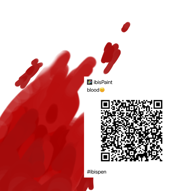 Blood pen - ibisPaint
