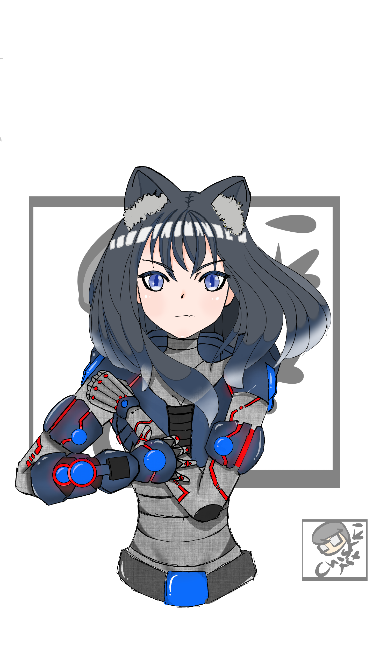 mecha neko chan - ibisPaint