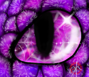 cosmic dragon's eye - ibisPaint