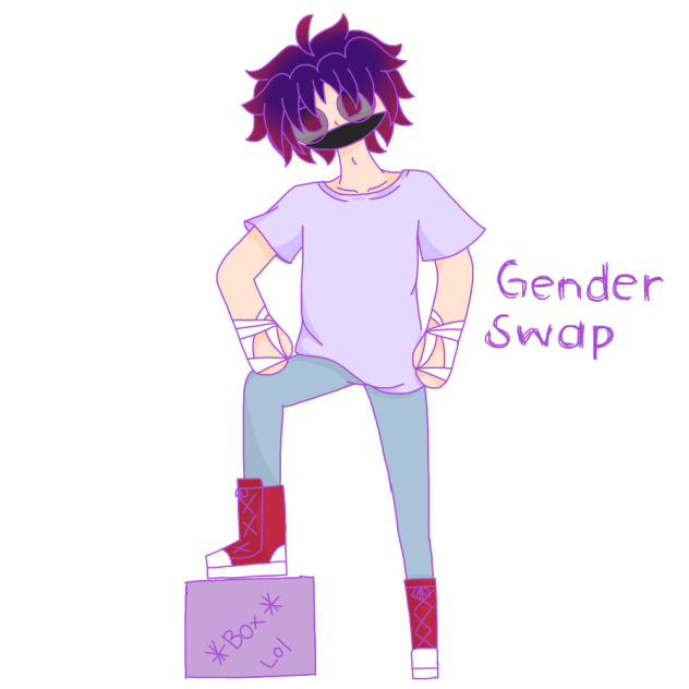 Gender swap or bend - ibisPaint