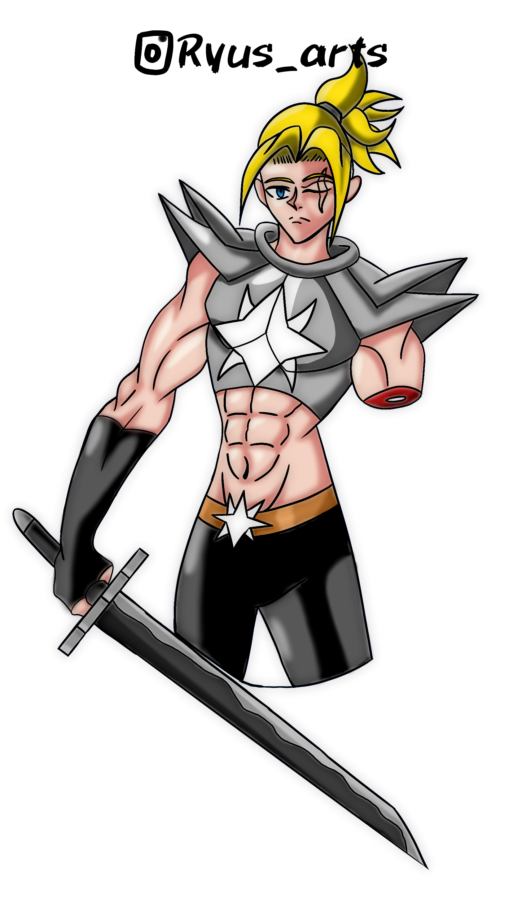 Ryu (Oc speedpaint) - ibisPaint