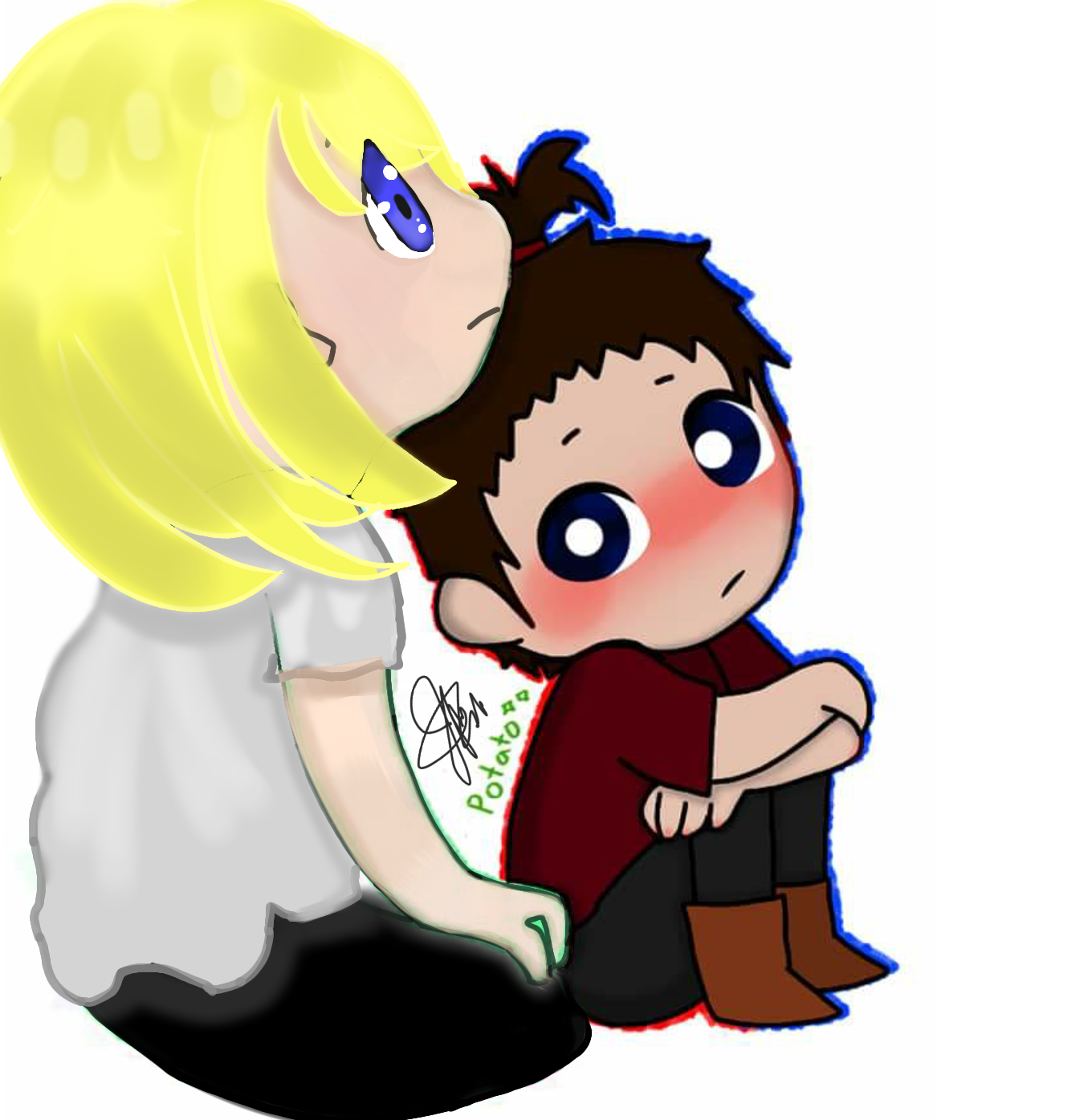 Colab with Pan Pan - ibisPaint