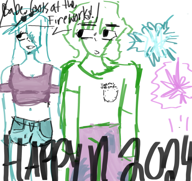 #BHFA EMMA AND HER BF!! - ibisPaint