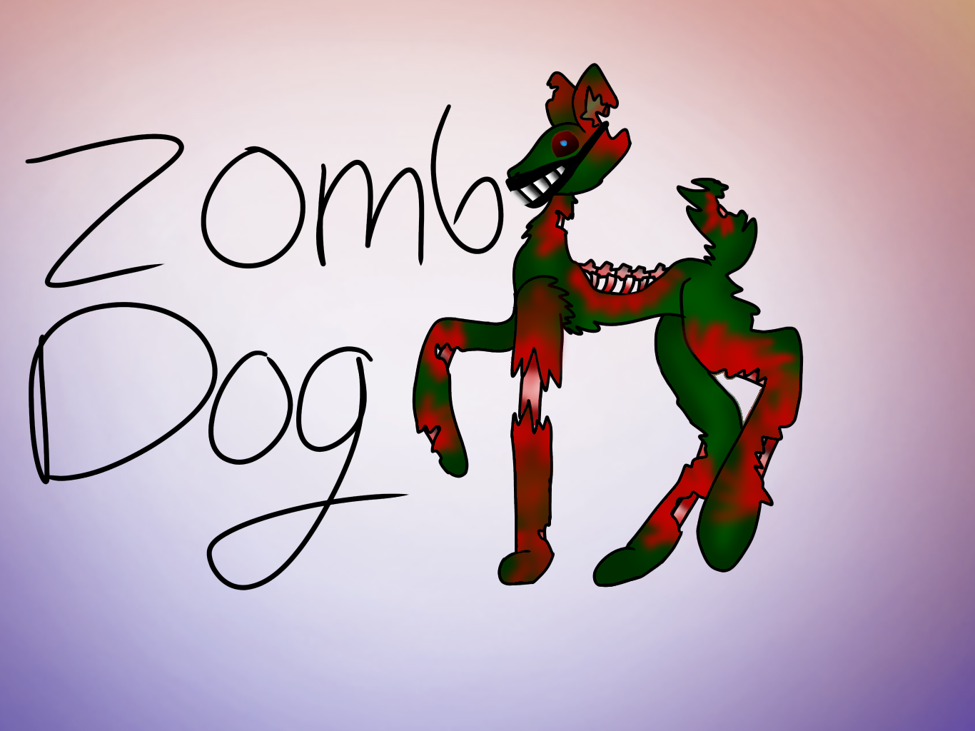 Zombie Dog - ibisPaint