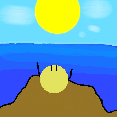 Praising the sun - ibisPaint