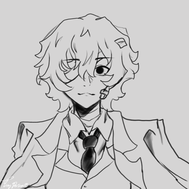 Dazai simple blink - ibisPaint