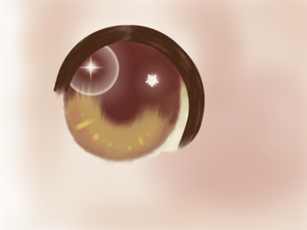 Cute Brown Eye - ibisPaint