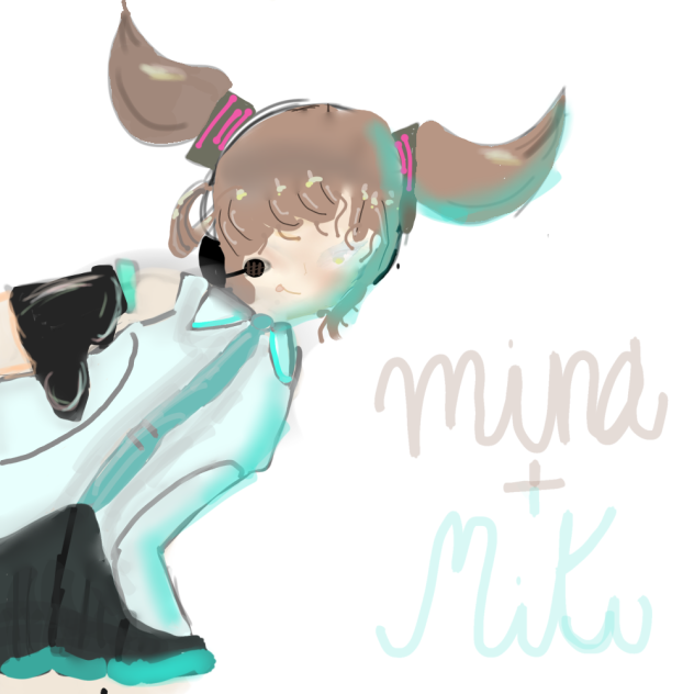 Mina+miku - ibisPaint