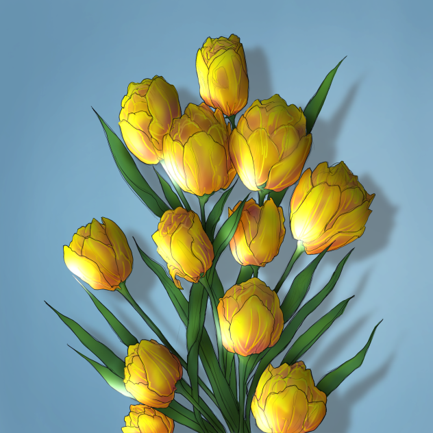 Rose po tulip 🌷 - ibisPaint