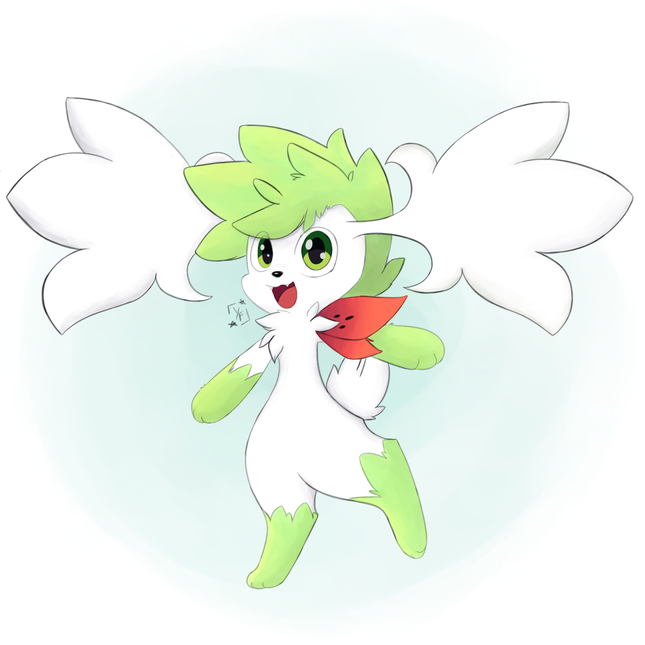 Shaymin (Go Fest 2022) - ibisPaint