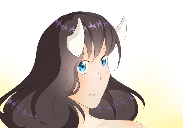 Demon girl - ibisPaint