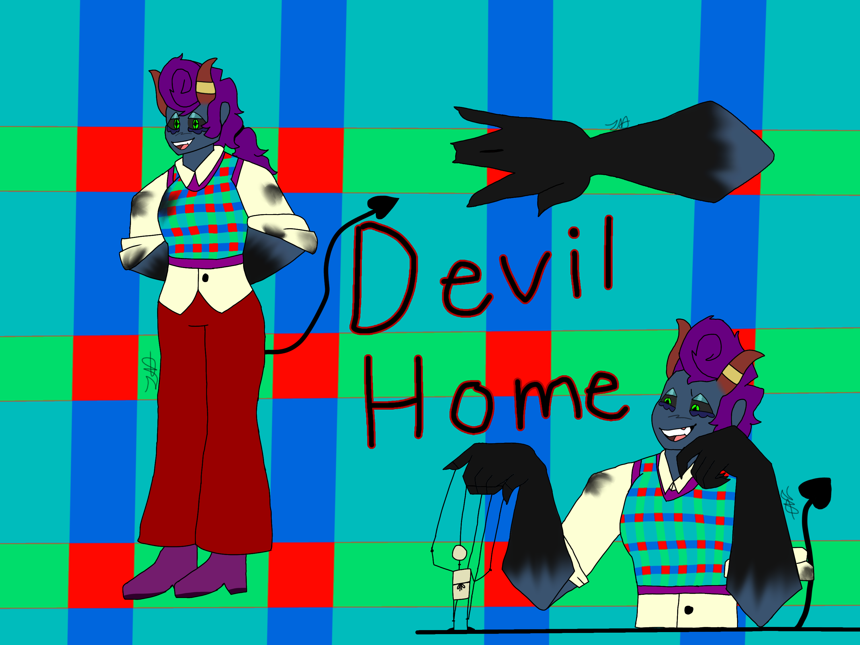 Devil Home (Welcome Home Underworld AU) - ibisPaint