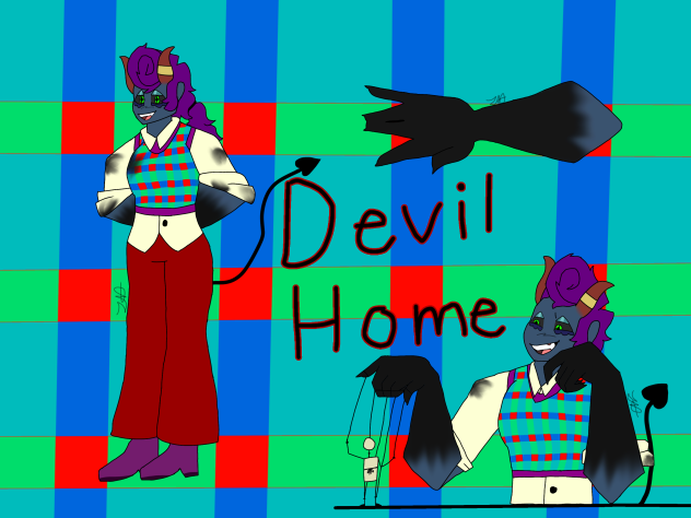 Devil Home (Welcome Home Underworld AU) - ibisPaint