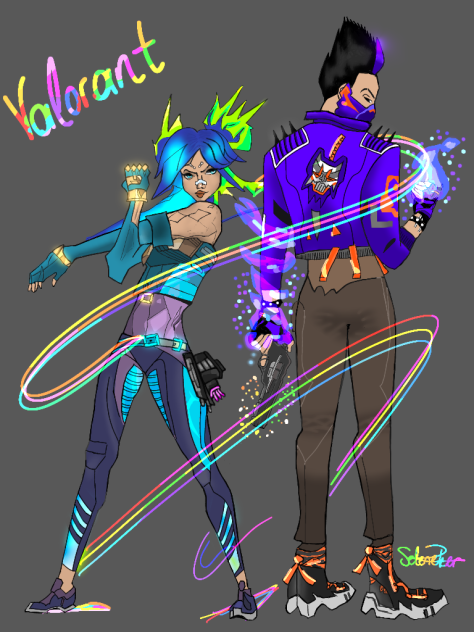 Valorant Paint - ibisPaint