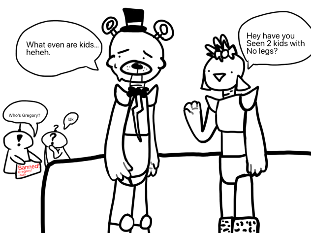 My characters playing security breach - ibisPaint