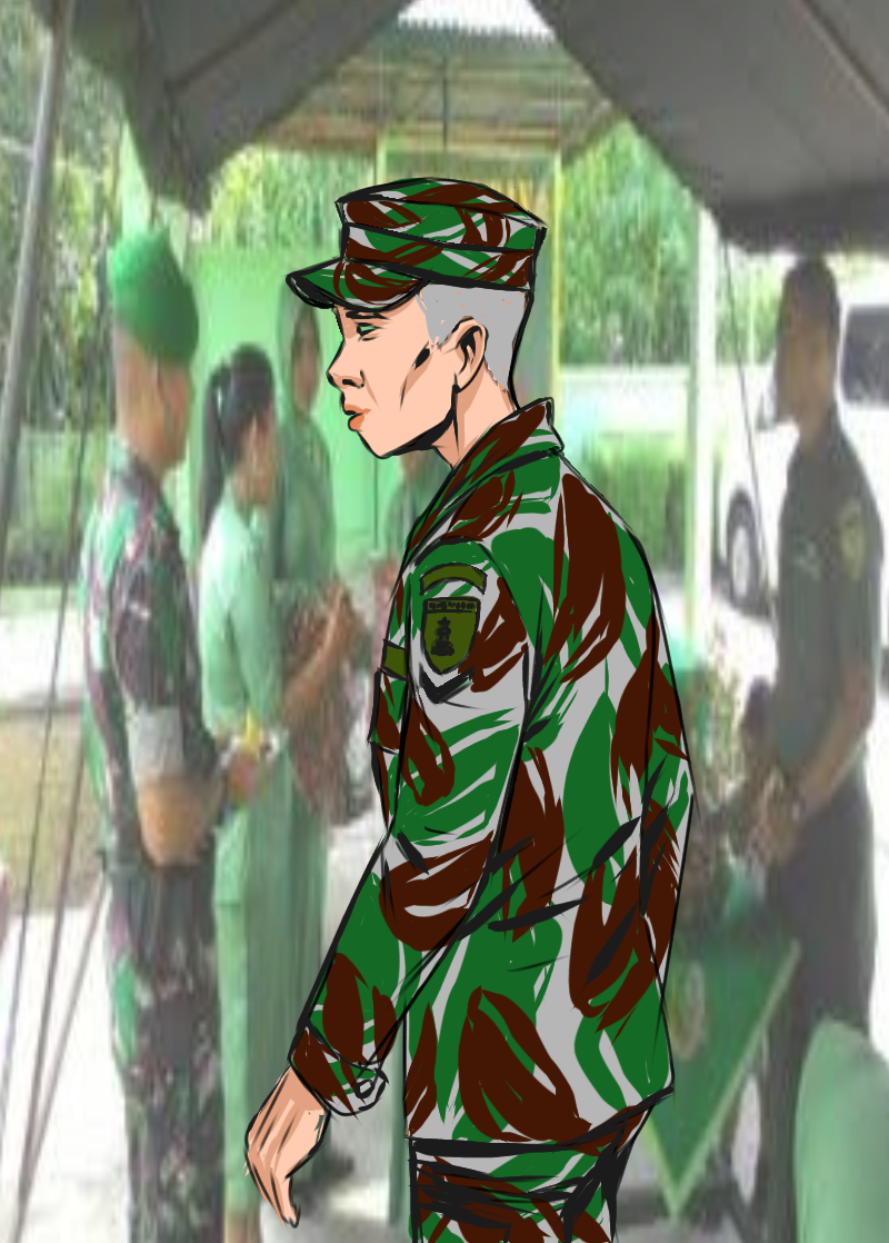 Bekang TNI AD - ibisPaint