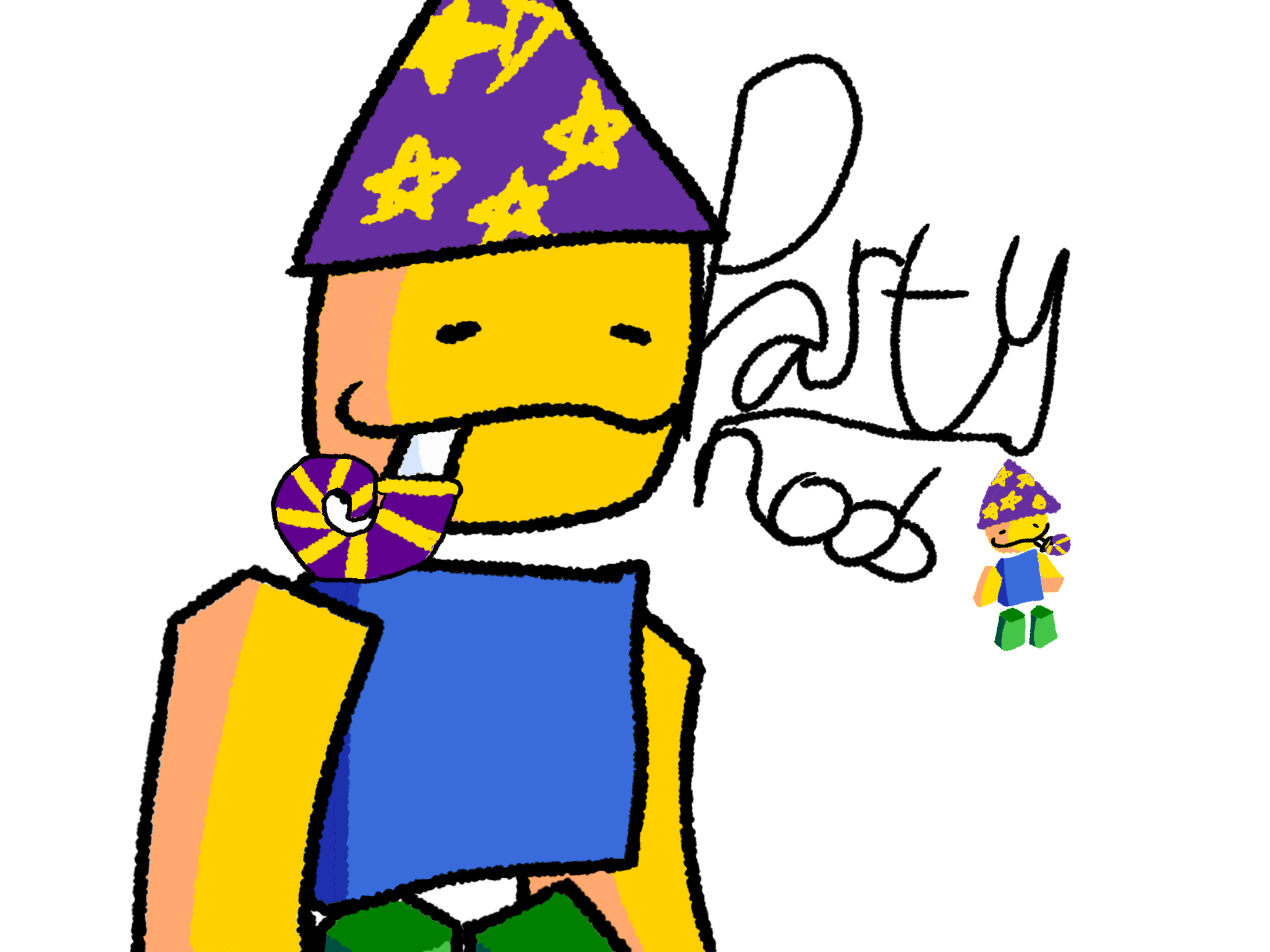 party noob - ibisPaint