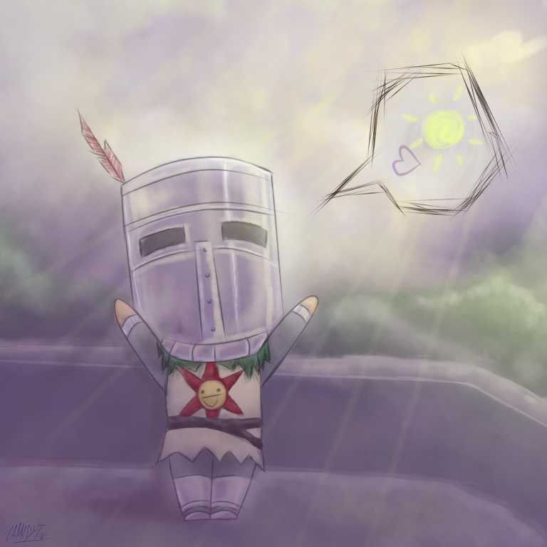 Knight Solaire (dark souls) - ibisPaint