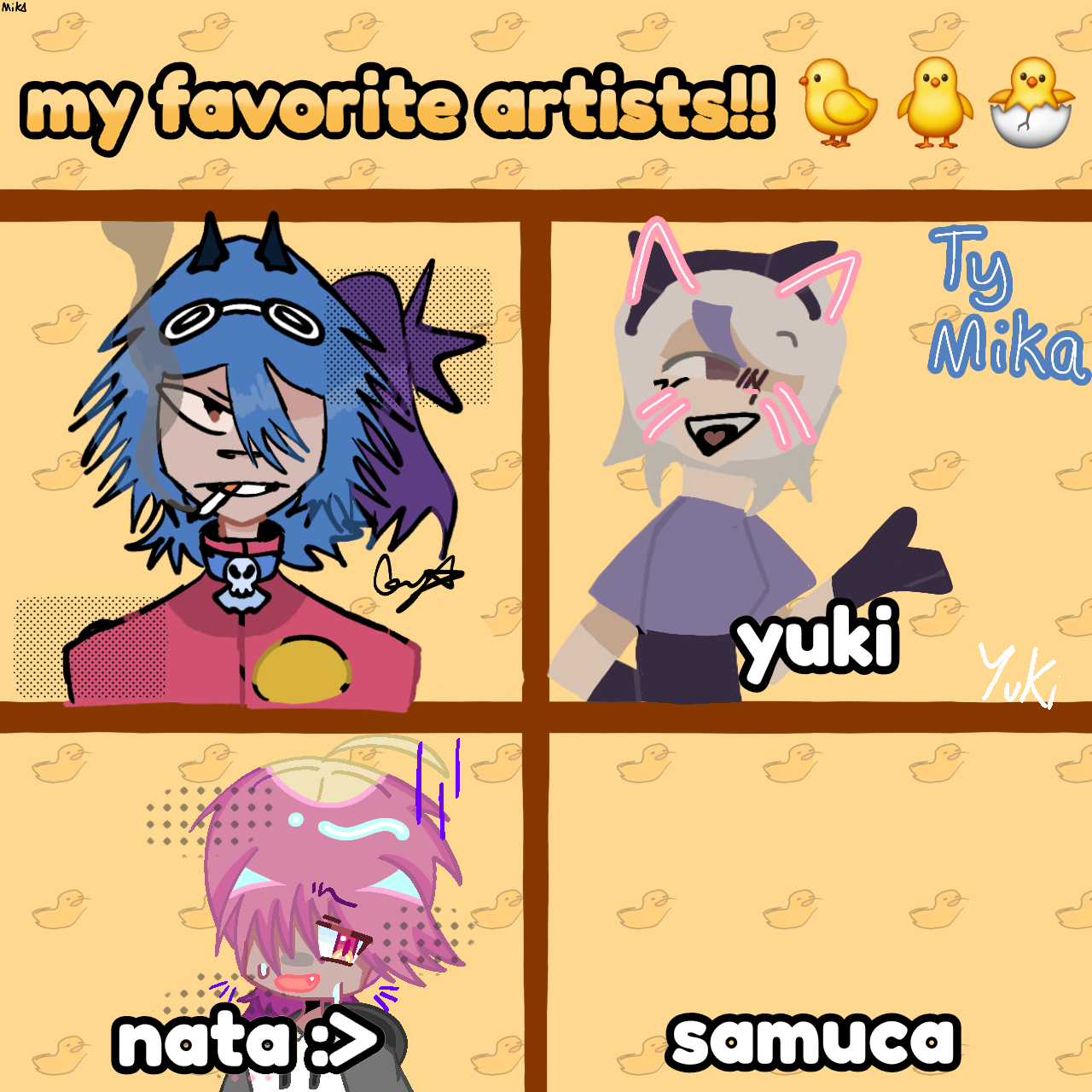 Mika Fav artists - ibisPaint