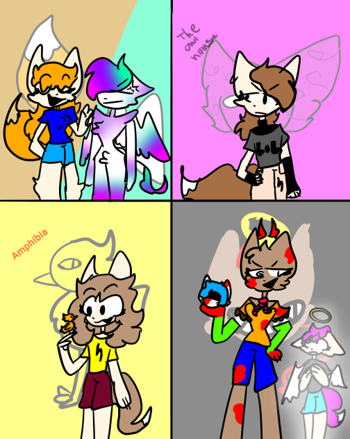 my main ocs - ibisPaint