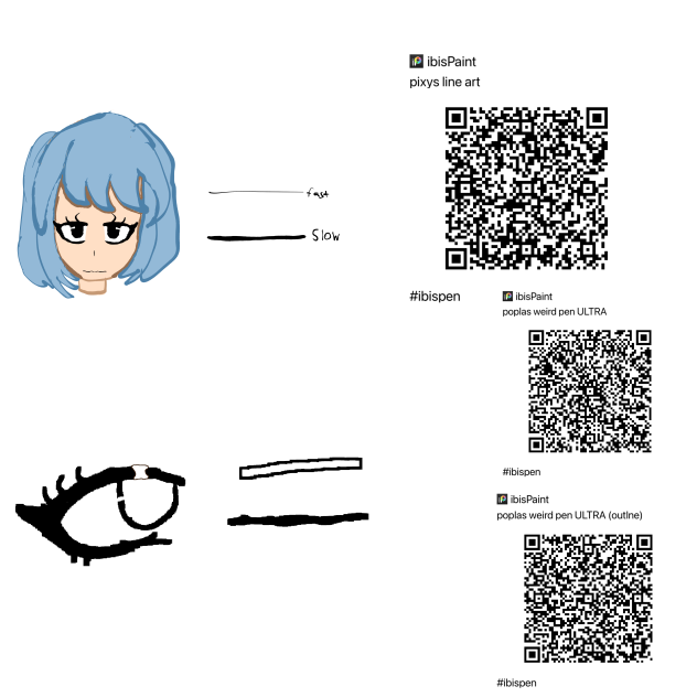 Some brushes - ibisPaint