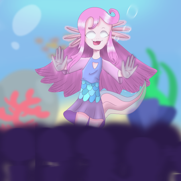 Axy Axolotl - ibisPaint