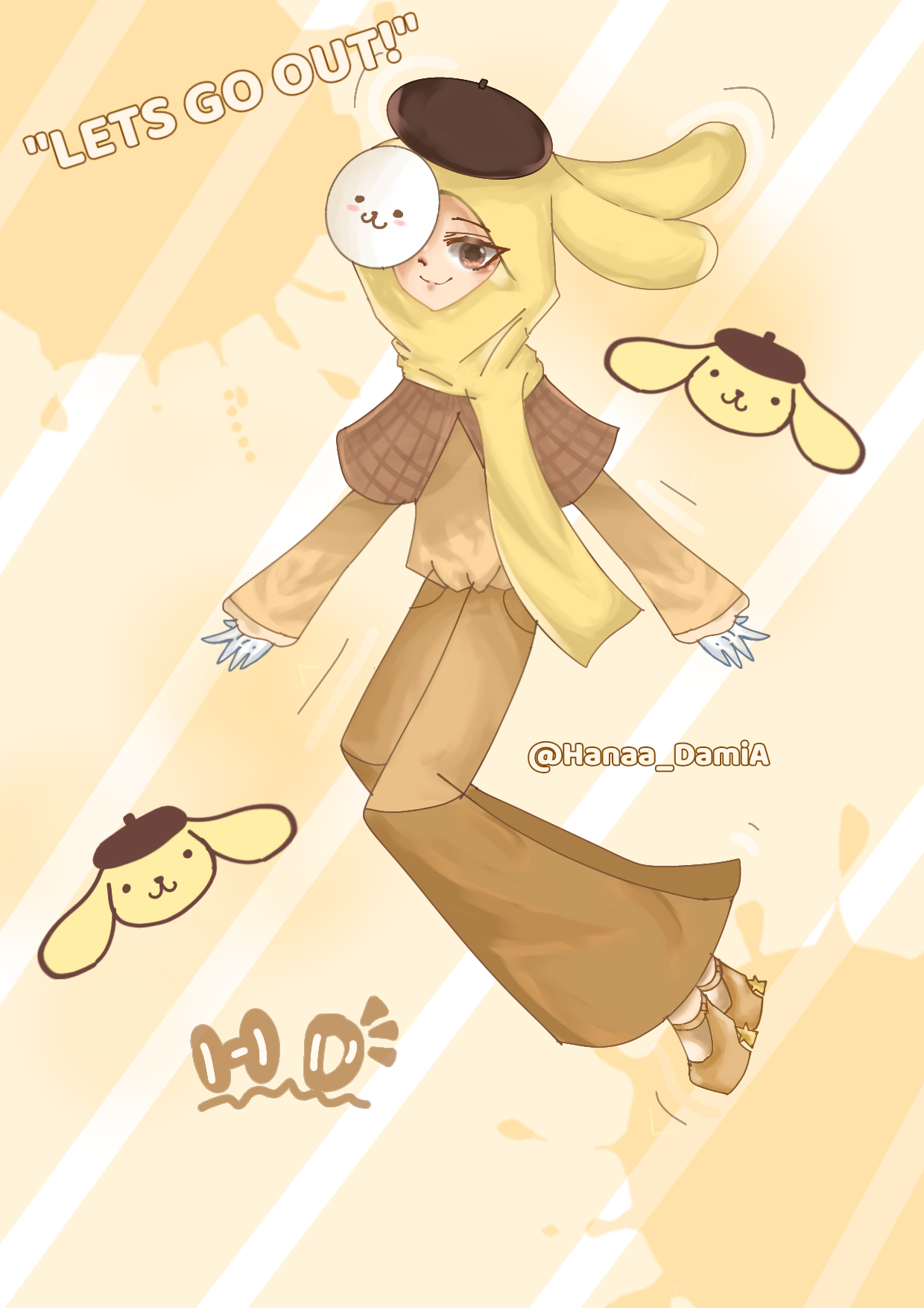 Pompompurin Cos - ibisPaint