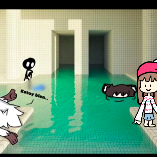 swimming pool colab - ibisPaint