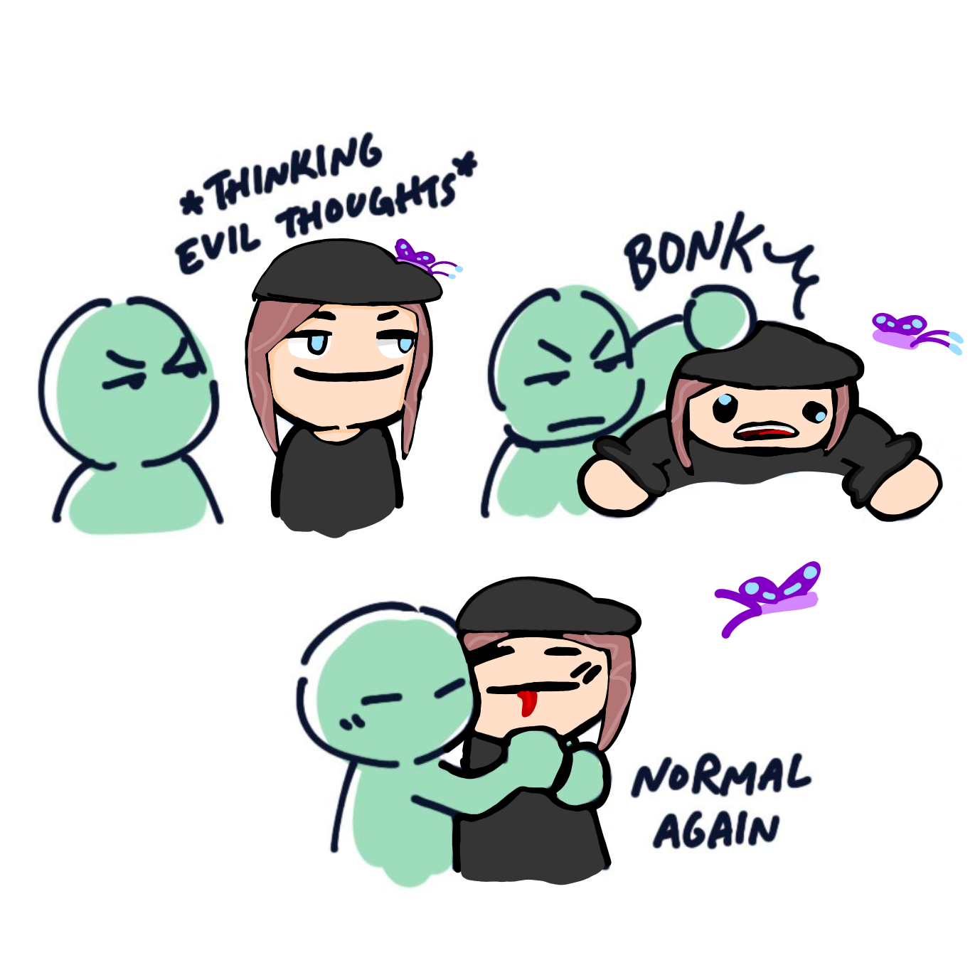 evil to good collab - ibisPaint