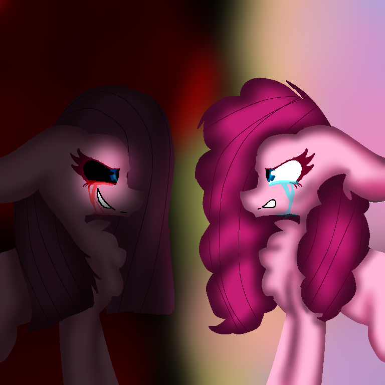 Speedpaint Pinkamena y Pinkie LEER DES - ibisPaint