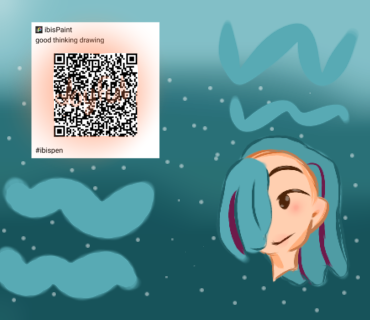 good thinking drawing - ibisPaint