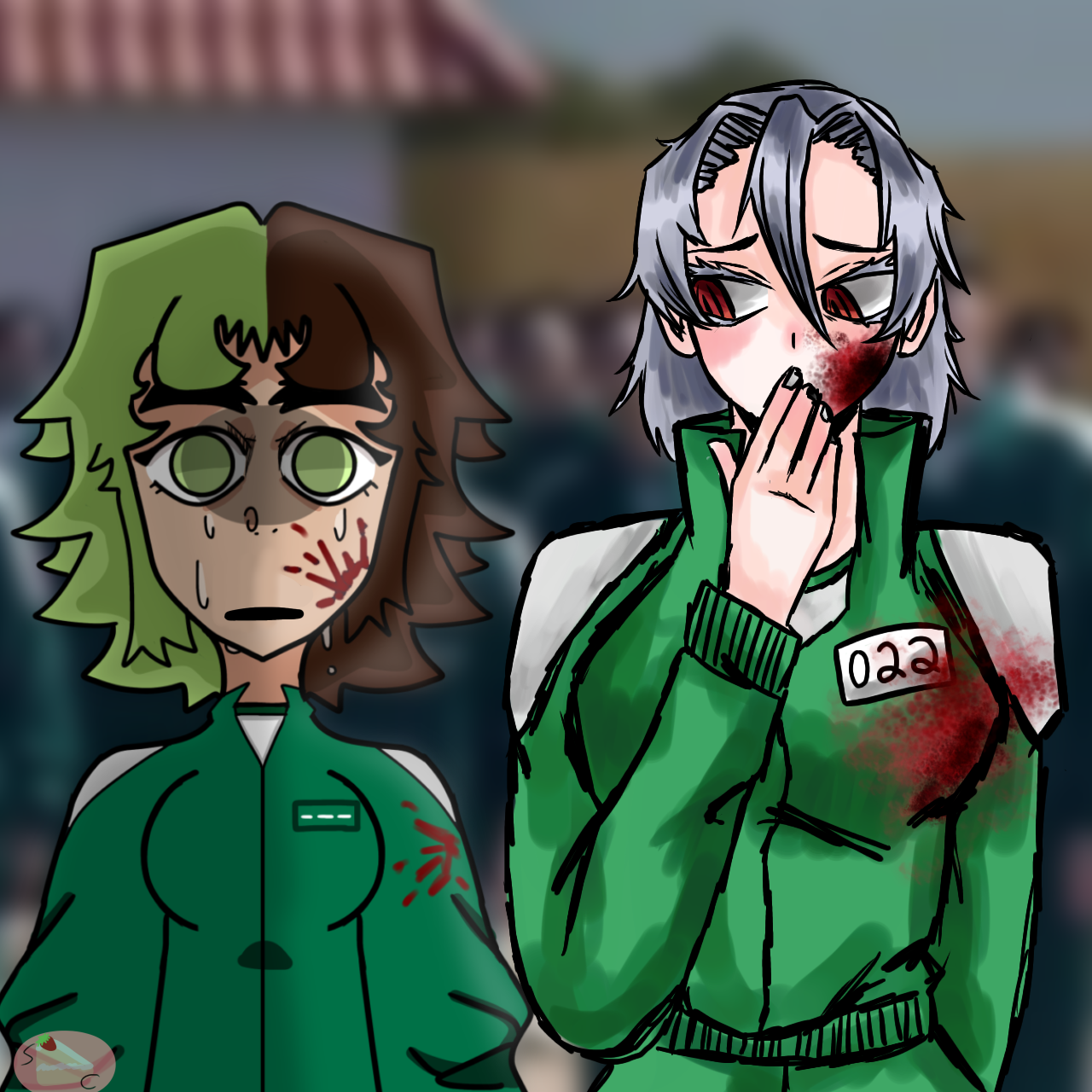 squid game collab 🦑 - ibisPaint