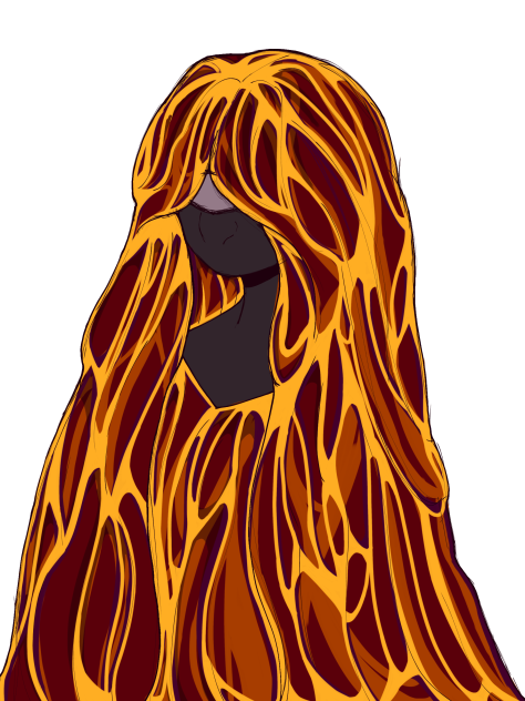 ATHAN LAVA HAIR - ibisPaint