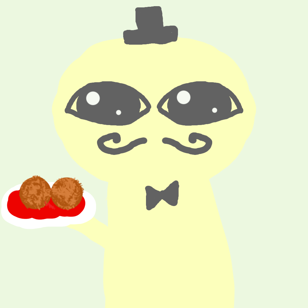 meatball guy - ibisPaint