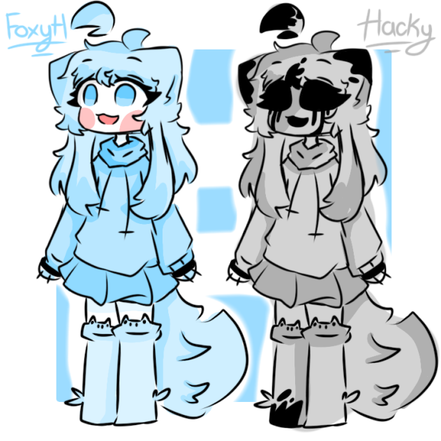 FoxyH OC(Hacky)Doodle - ibisPaint