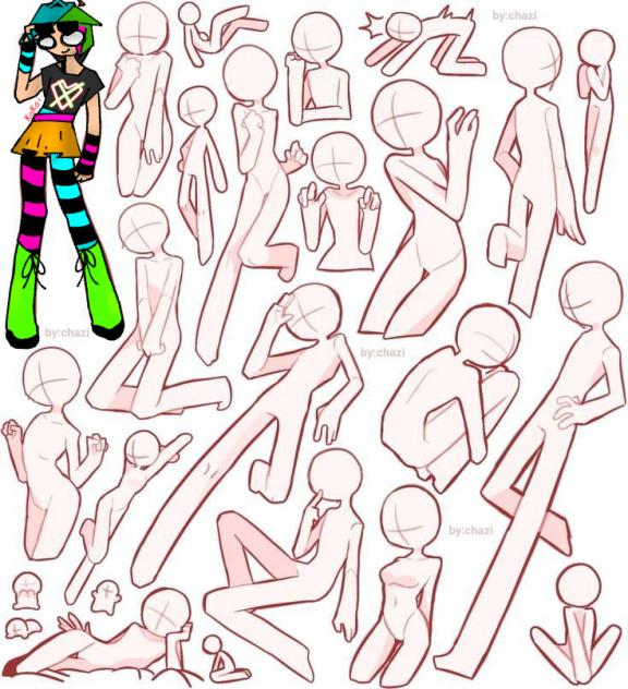 MEGA Pose Collab!! - ibisPaint