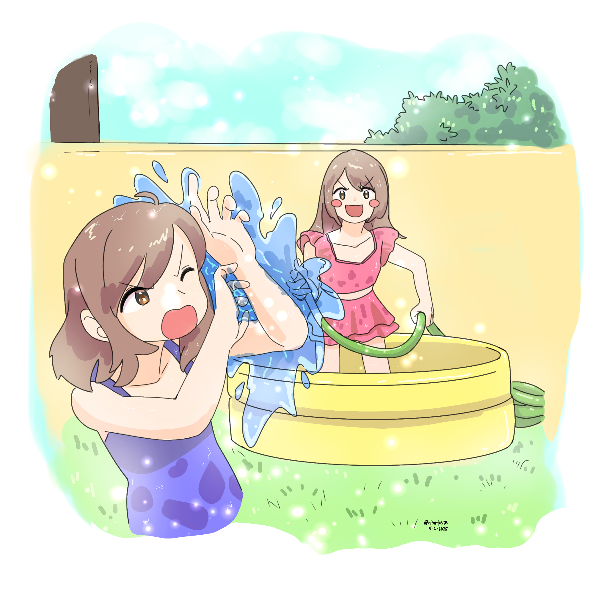 Beach Vibes(April Day 2) - ibisPaint