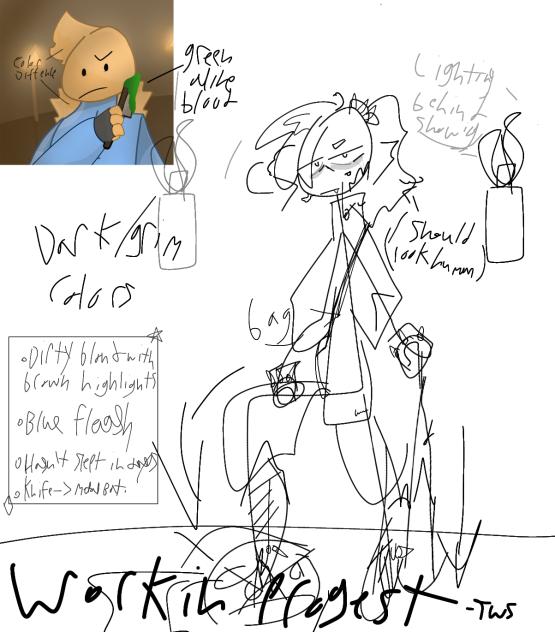 work in progress =alien invasion= - ibisPaint