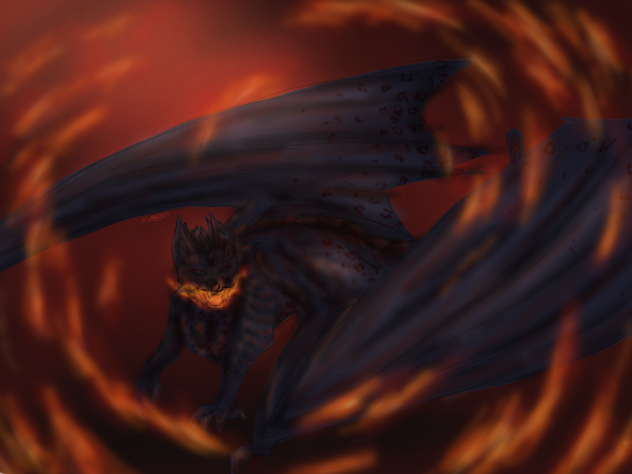 Cat Dragon Thingy - ibisPaint