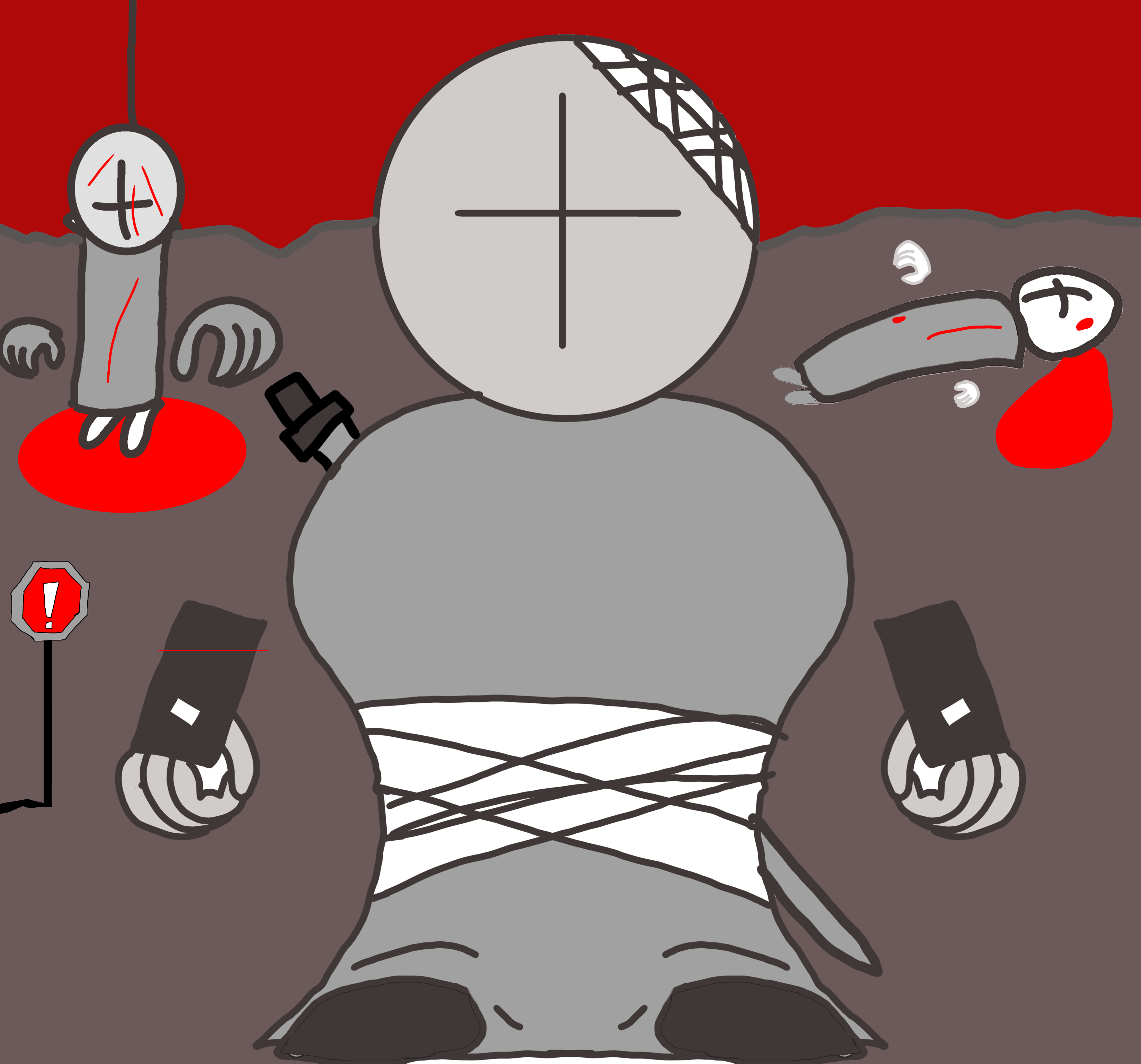 hank madness combat - ibisPaint