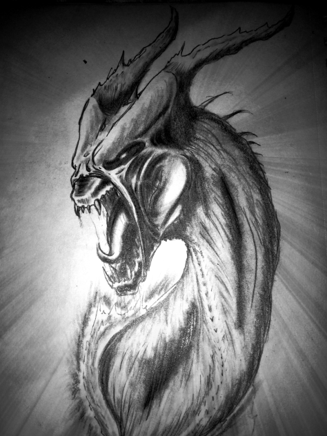 goblin demon dragon - ibisPaint