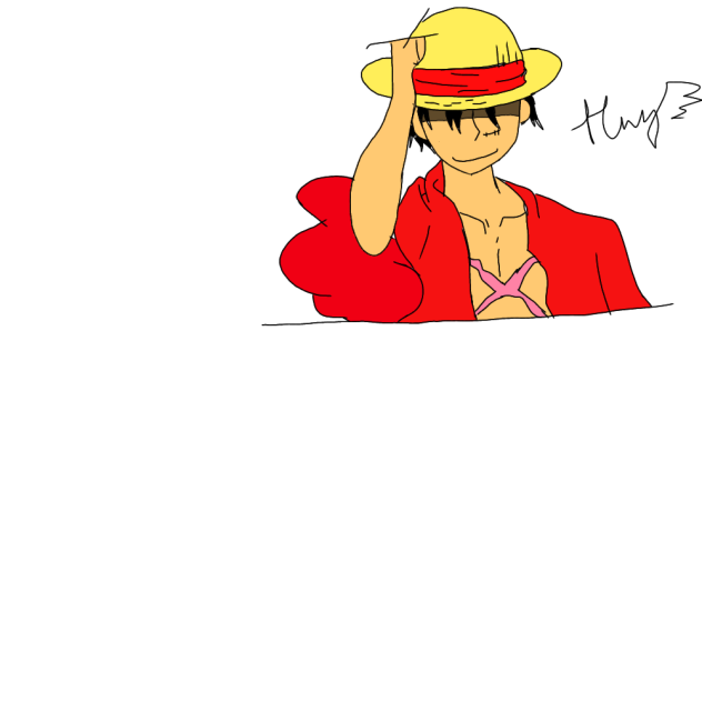 Luffy - ibisPaint