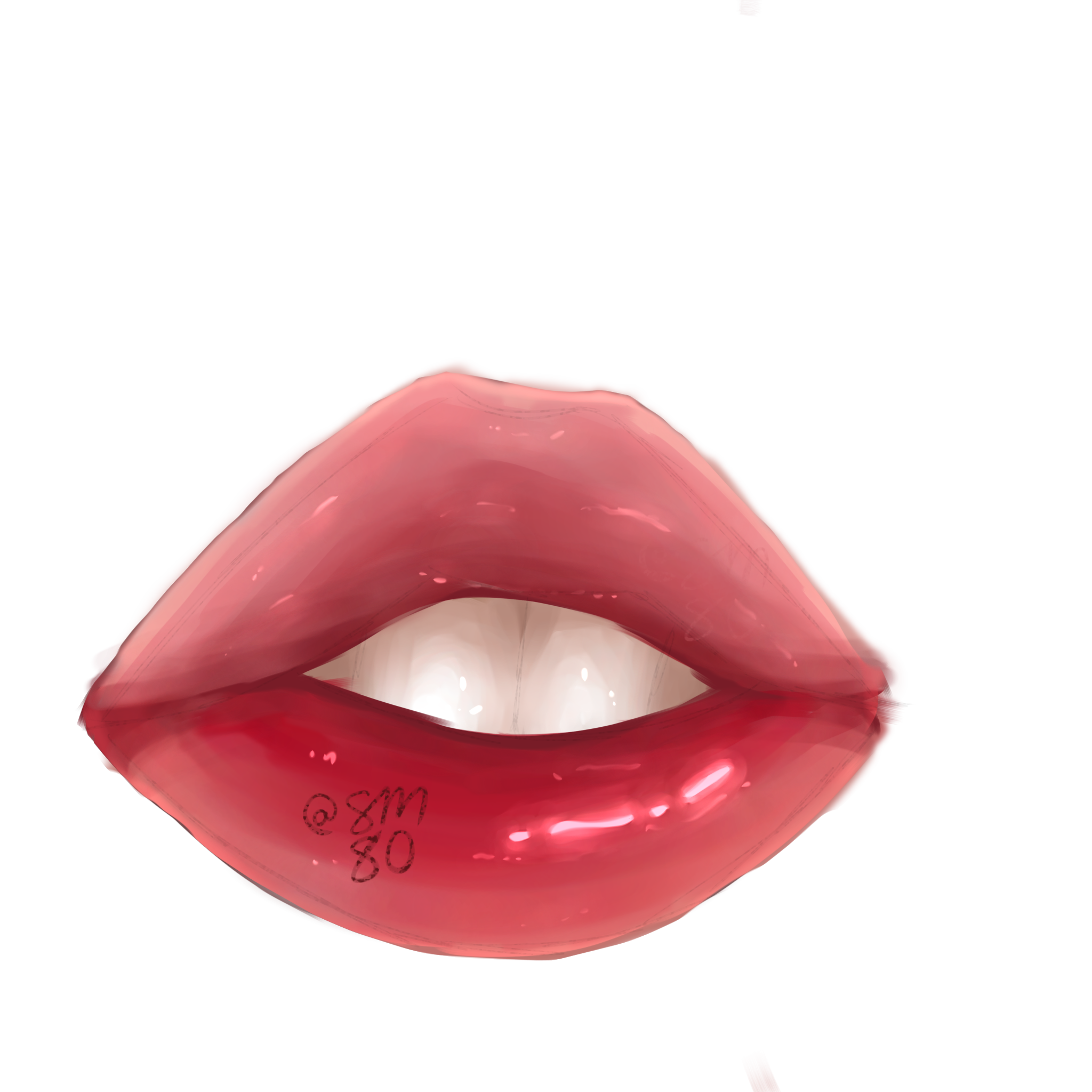 Juicy lips study - ibisPaint