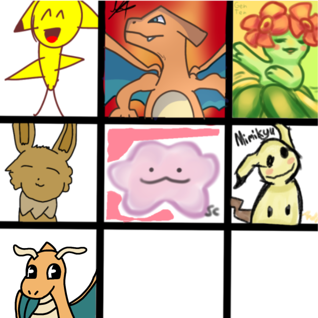 pokemon collab - ibisPaint