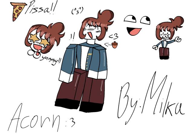 Bacon girl(Acorn) - ibisPaint