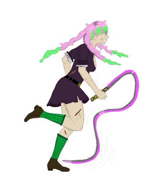 Mitsuri running - ibisPaint